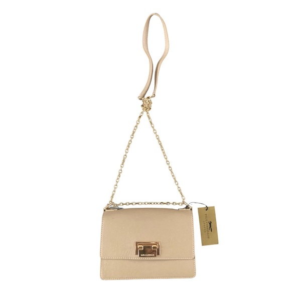 Paul Costelloe | Bags | Paul Costello Leather Nwt Bag Convertible Flap ...
